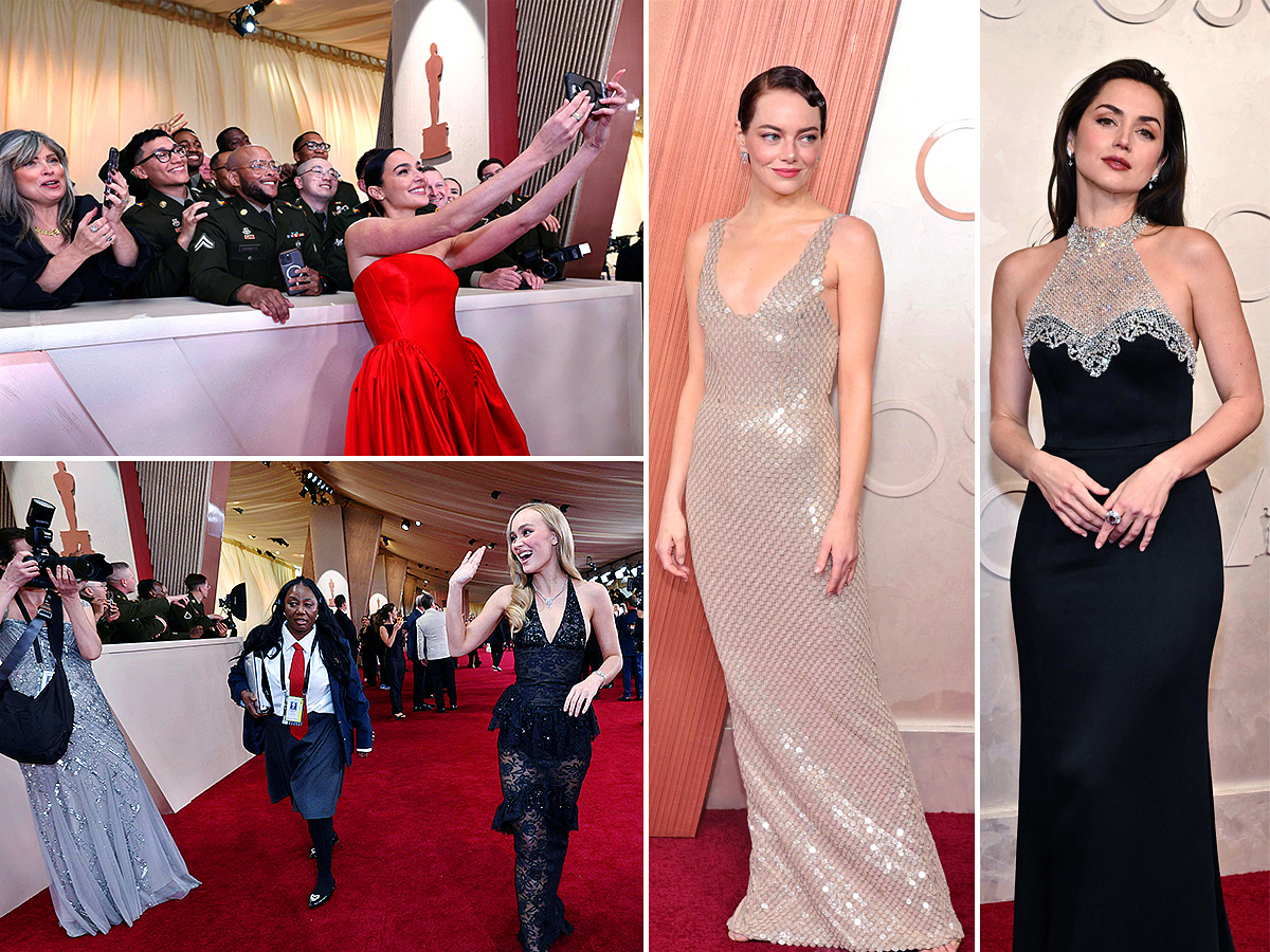 ఆస్కార్‌-2025 రెడ్‌ కార్పెట్‌పై మెరిసిన హాలీవుడ్‌ స్టార్స్‌ (ఫోటోలు) | Oscars 2025 : during the ...